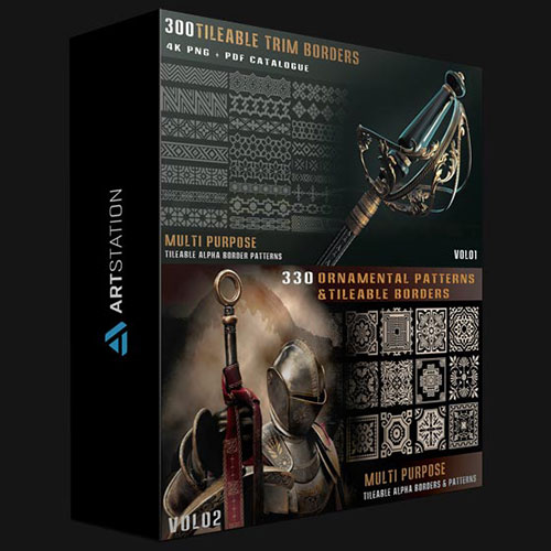 ARTSTATION - +3200 ORNAMENTAL PATTERN PACK » SCRiPTMAFiA.ORG | Download Full Nulled Scripts